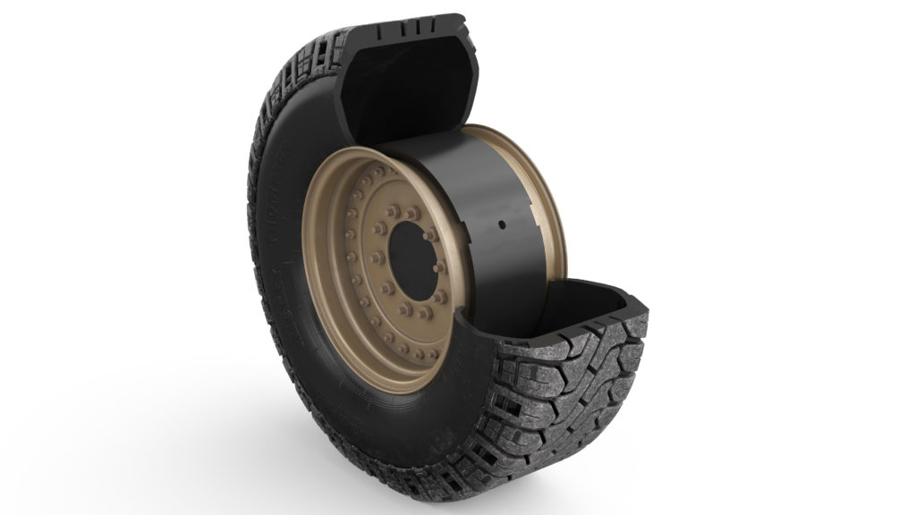 Rubber Tyre Beadlock System for CTI Launched by Tyron | Tyron: Runflat ...